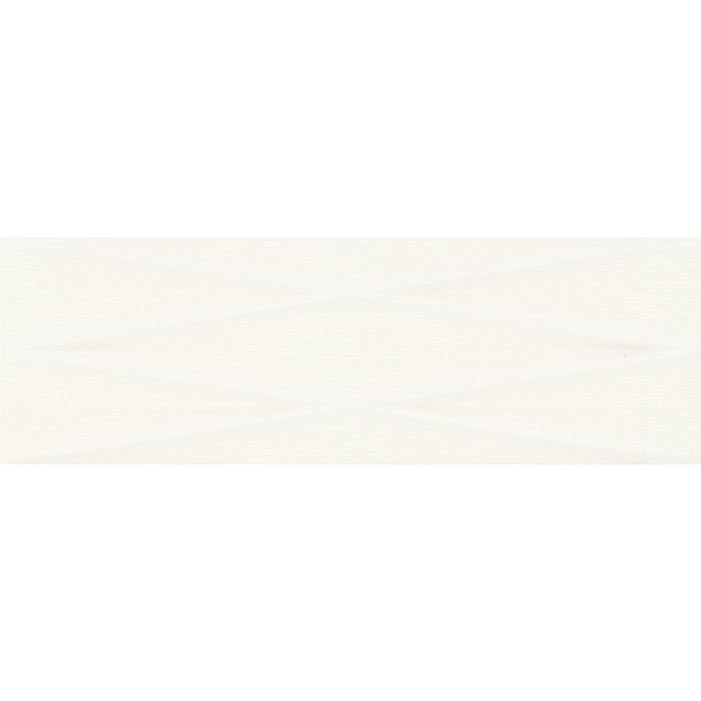 White Lines Structure Satin Tile | Wall Ceramic Tiles | Gravity Collection